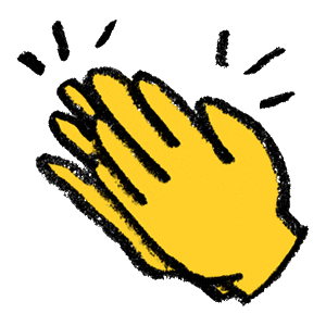 Clapping Emoticon Gif