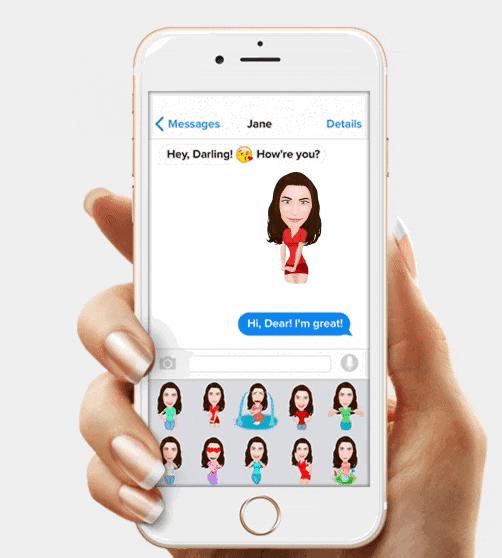 Selfie Iphone Sticker GIF by Product Hunt - Find & Share on GIPHY