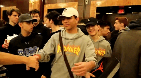 Celebrity Hug GIFs - Get the best GIF on GIPHY