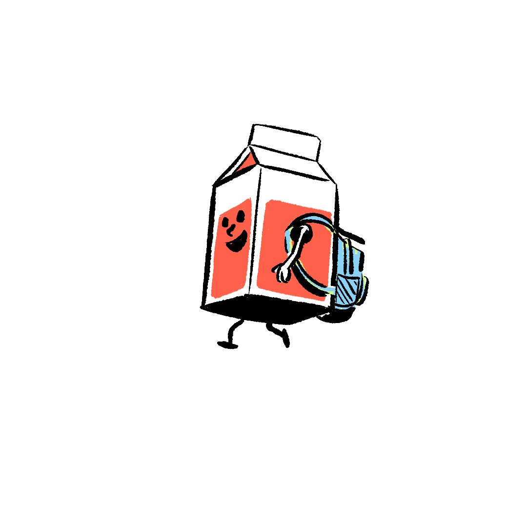 Milk Carton Animation Sticker by McCann Oslo for iOS & Android | GIPHY