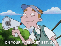 On Your Mark Get Set Go Gif