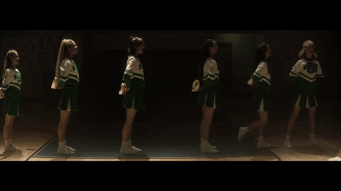 Cheerleader GIF by Sleigh Bells - Find & Share on GIPHY