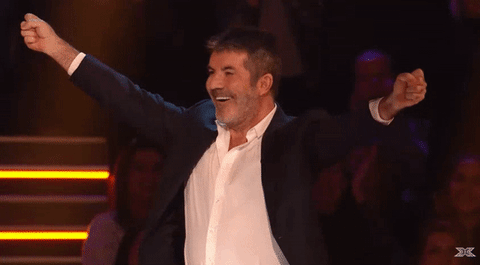 Happy X Factor GIF - Find & Share on GIPHY