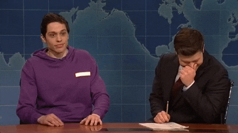 Pete Davidson Smile GIF by Saturday Night Live - Find & Share on GIPHY