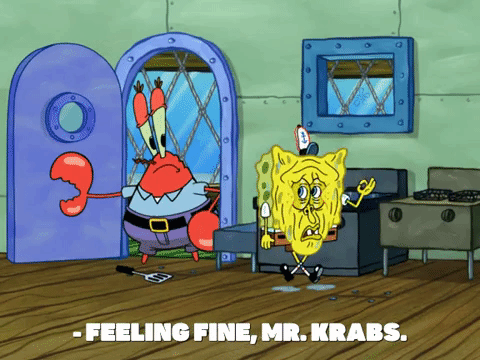 Spongebob Face Freeze Gif