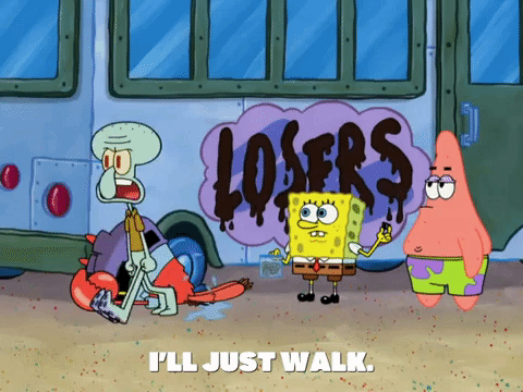 Loser Gif Spongebob