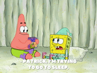 Patrick Star Sleeping Gif