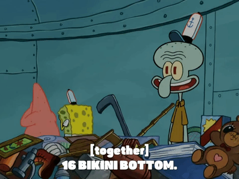 Spongebob Too Much Sauce Gif