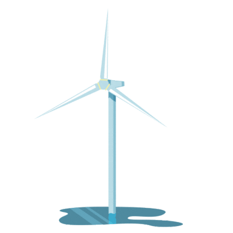 Wind Energy Sticker by Dept for BEIS, UK for iOS & Android | GIPHY