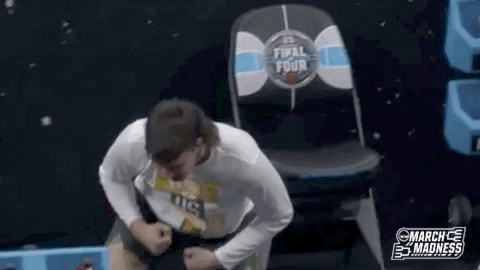 Ncaa Basketball Reaction GIF by NCAA March Madness - Find & Share on GIPHY