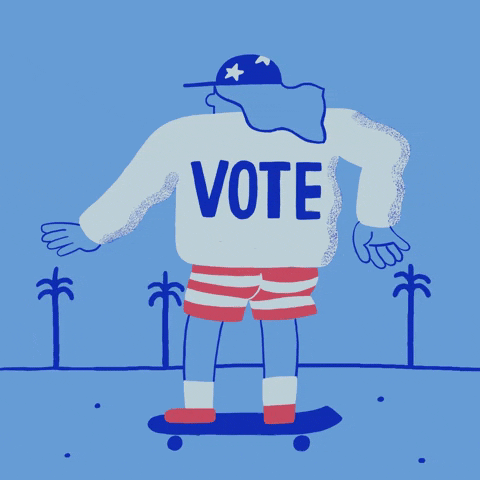 Voting Election 2020 GIF by Jelly London - Find & Share on GIPHY
