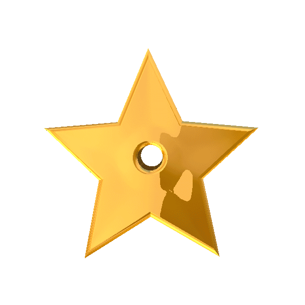 Star Gold Sticker by LVMHPrize for iOS & Android | GIPHY