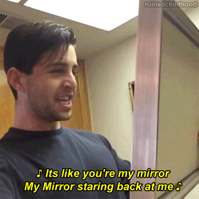 Mirror-stare GIFs - Get the best GIF on GIPHY