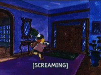 Scared Screaming Gif