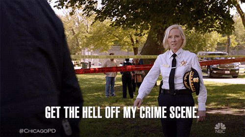 Get-the-hell-off-my-crime-scene GIFs - Get the best GIF on GIPHY