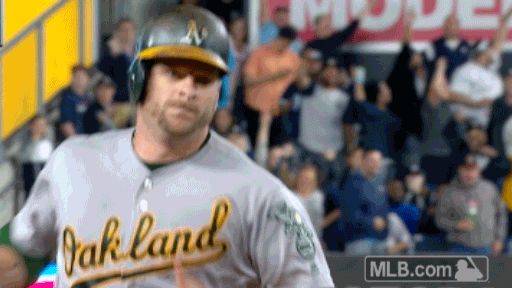 Salutes Oakland Athletics GIF by MLB - Find & Share on GIPHY