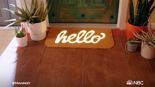 Door-mat GIFs - Get the best GIF on GIPHY
