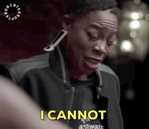 No Way Reaction GIF by Uninterrupted - Find & Share on GIPHY