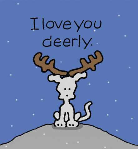 I Love You Christmas GIF by Chippy the Dog - Find & Share on GIPHY