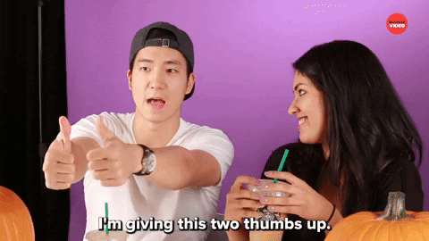 Two Thumbs Up Gif