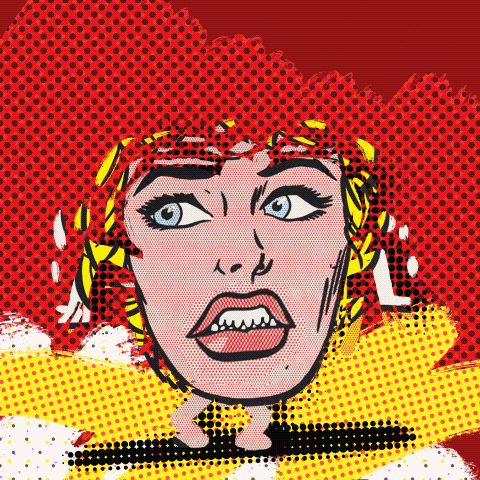 Jumping Pop Art GIF by yux - Find & Share on GIPHY