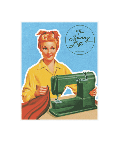 Thread Sew Sticker by The Sewing Loft for iOS & Android | GIPHY